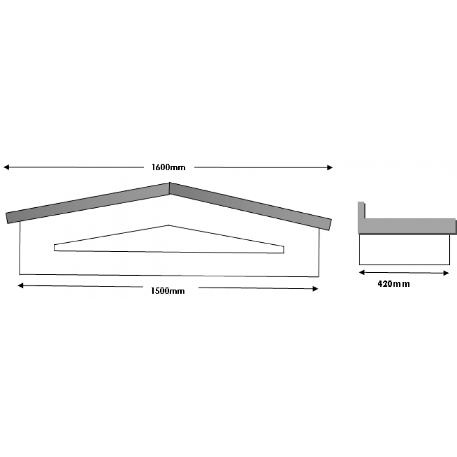 Entry Door Canopy Dimensions at George Barber blog