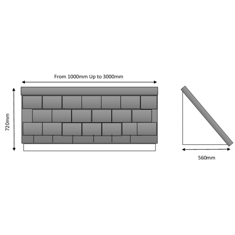 Palermo 2000+ Series Window / Overdoor Canopy - Made to Measure up to ...